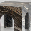 Picasso Marble Arch Side Table – Modern Marble Accent Table