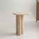 Trio № III - TRAVERTINE SIDE TABLE